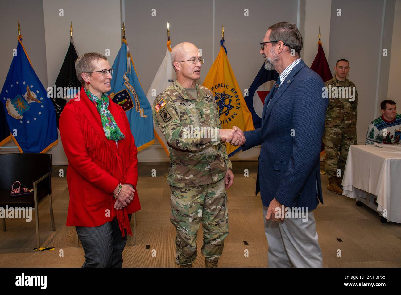 U.S. Army Lt. Gen. Ronald J. Place, DHA director, and his wife, Carol ...
