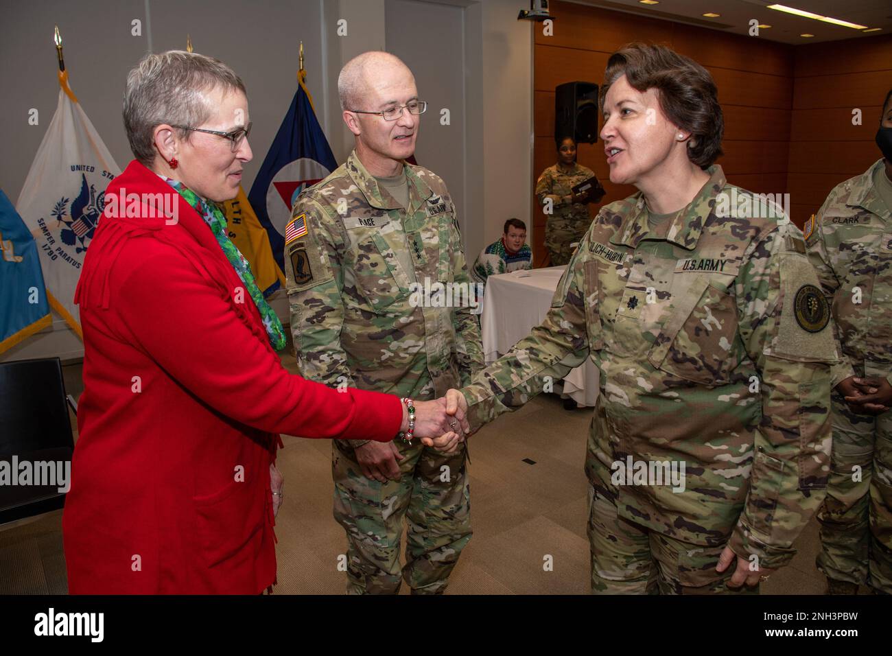 U.S. Army Lt. Gen. Ronald J. Place, DHA director, and his wife, Carol ...