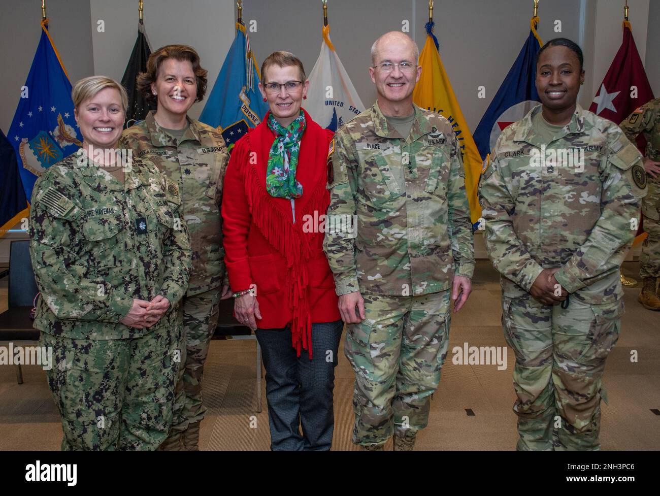U.S. Army Lt. Gen. Ronald J. Place, DHA director, and his wife, Carol ...