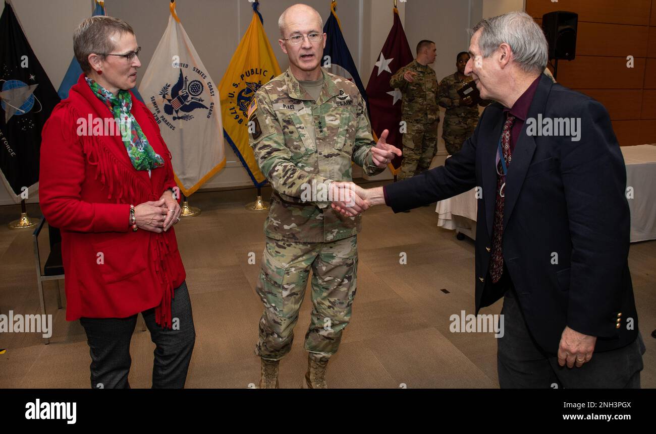 U.S. Army Lt. Gen. Ronald J. Place, DHA director, and his wife, Carol ...