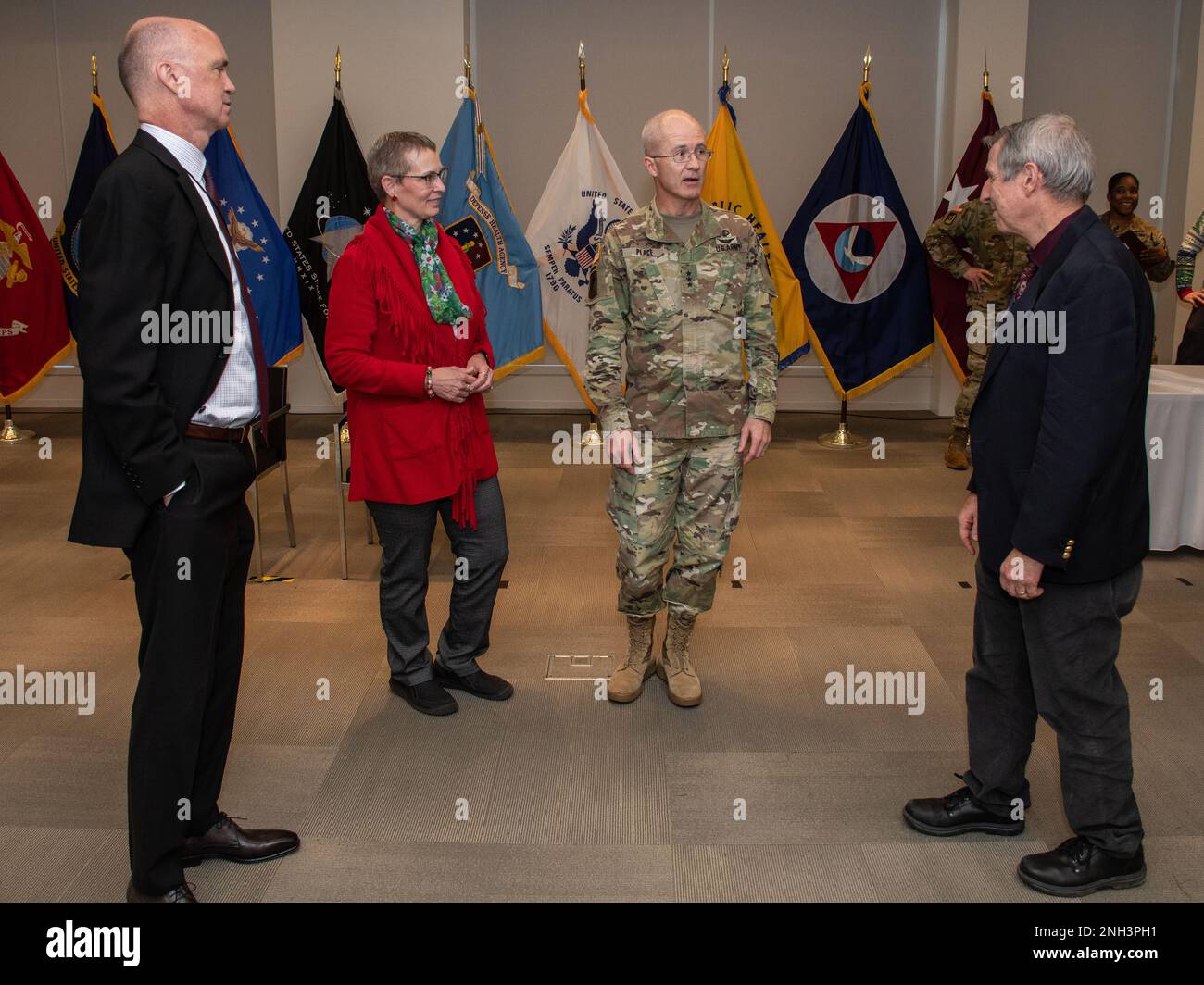 U.S. Army Lt. Gen. Ronald J. Place, DHA director, and his wife, Carol ...