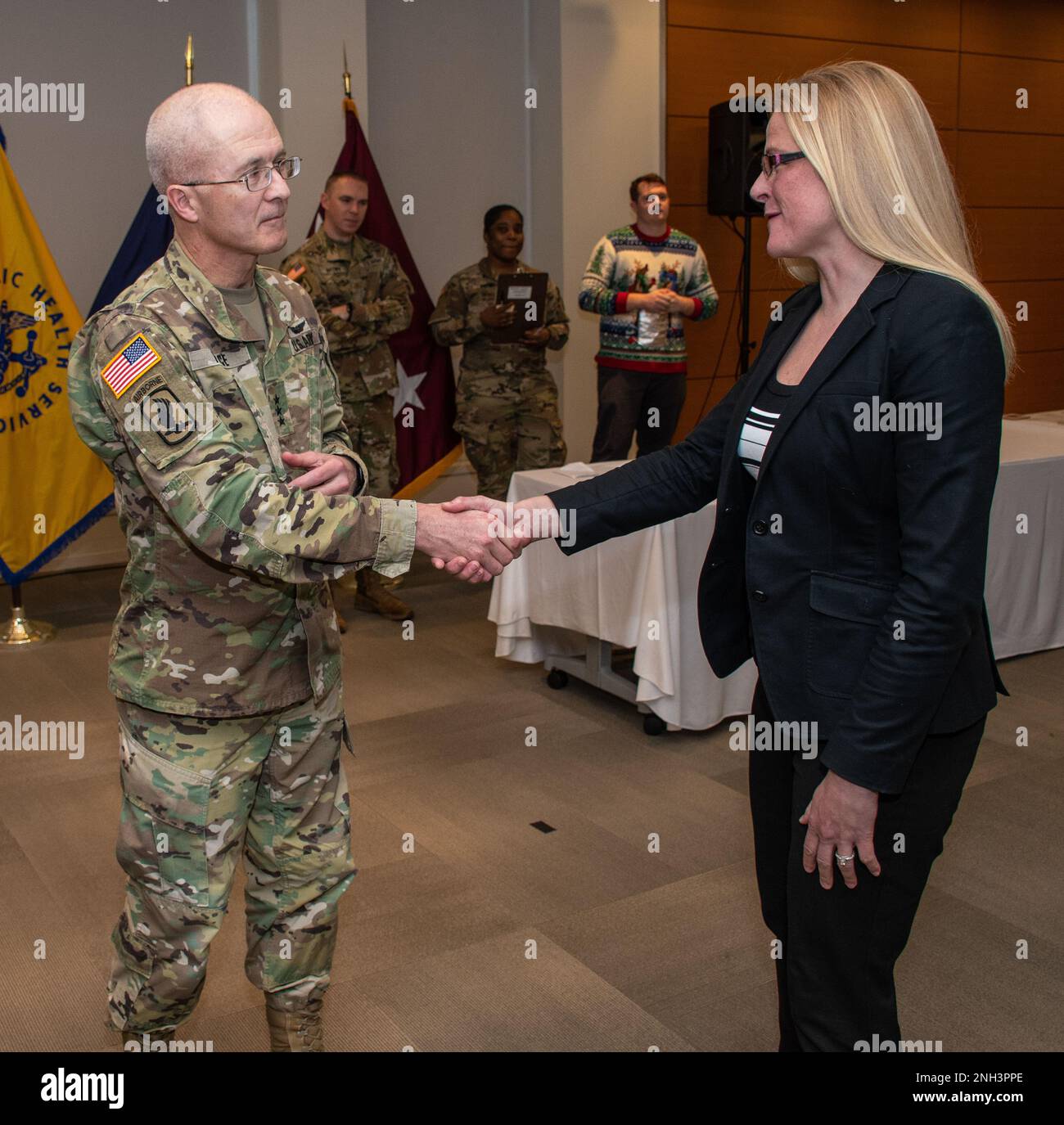 U.S. Army Lt. Gen. Ronald J. Place, DHA director, and his wife, Carol ...