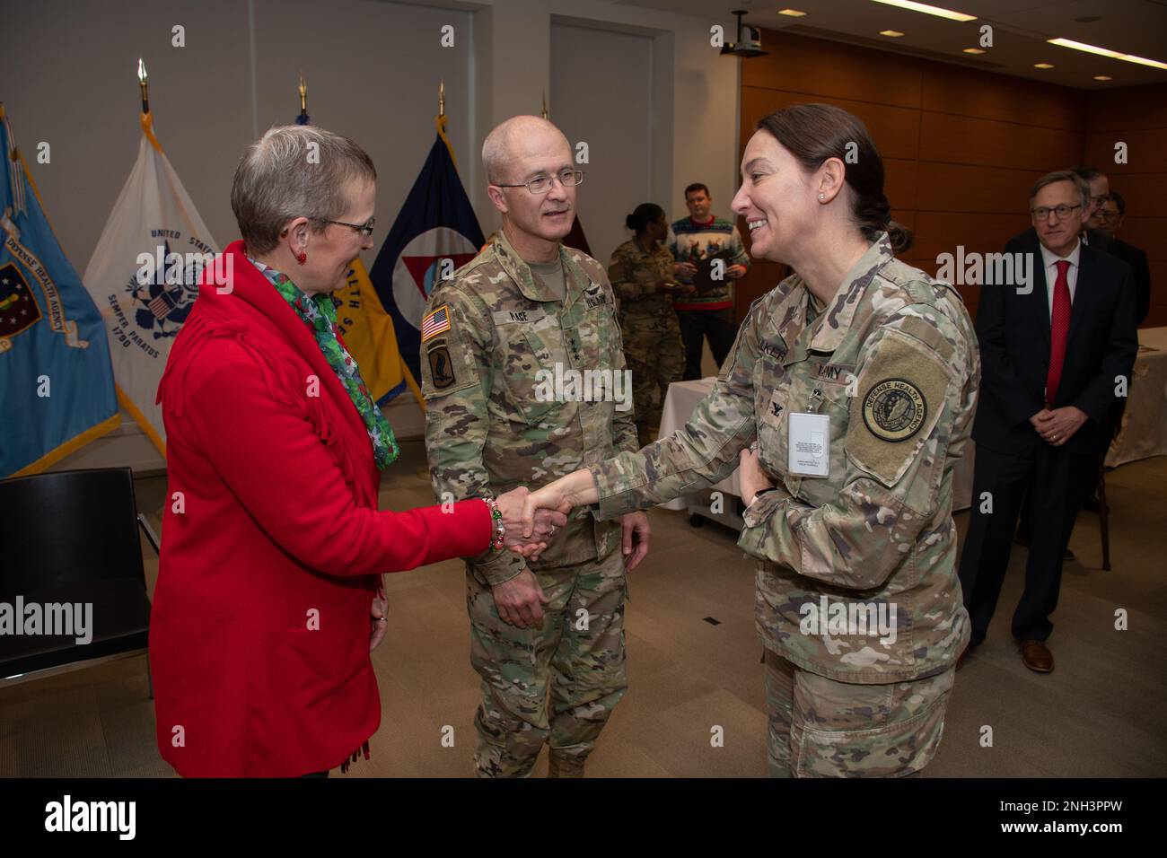 U.S. Army Lt. Gen. Ronald J. Place, DHA director, and his wife, Carol ...