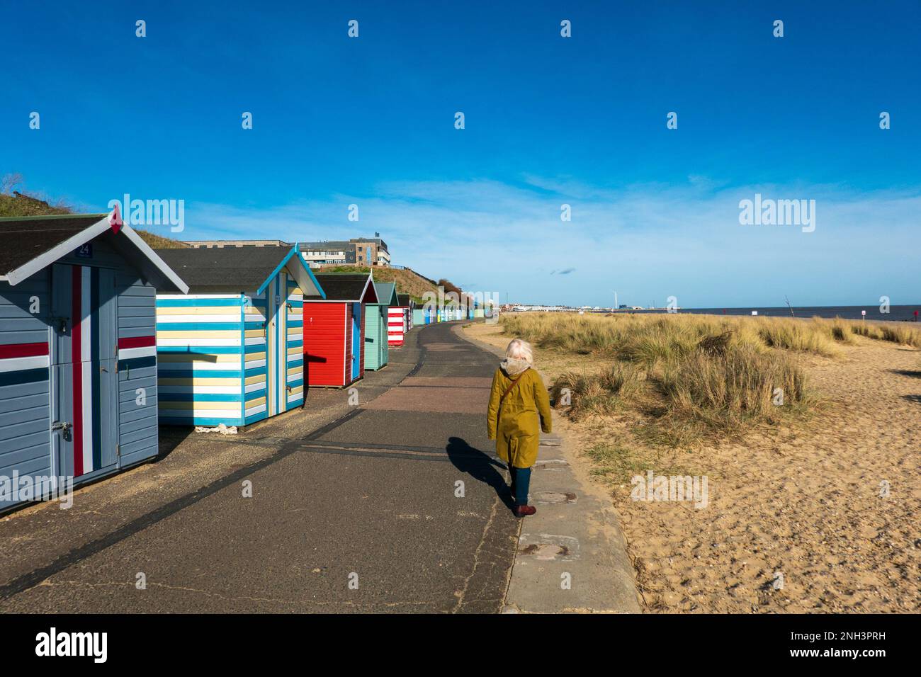 The Esplanade, Lowestoft Stock Photo - Alamy