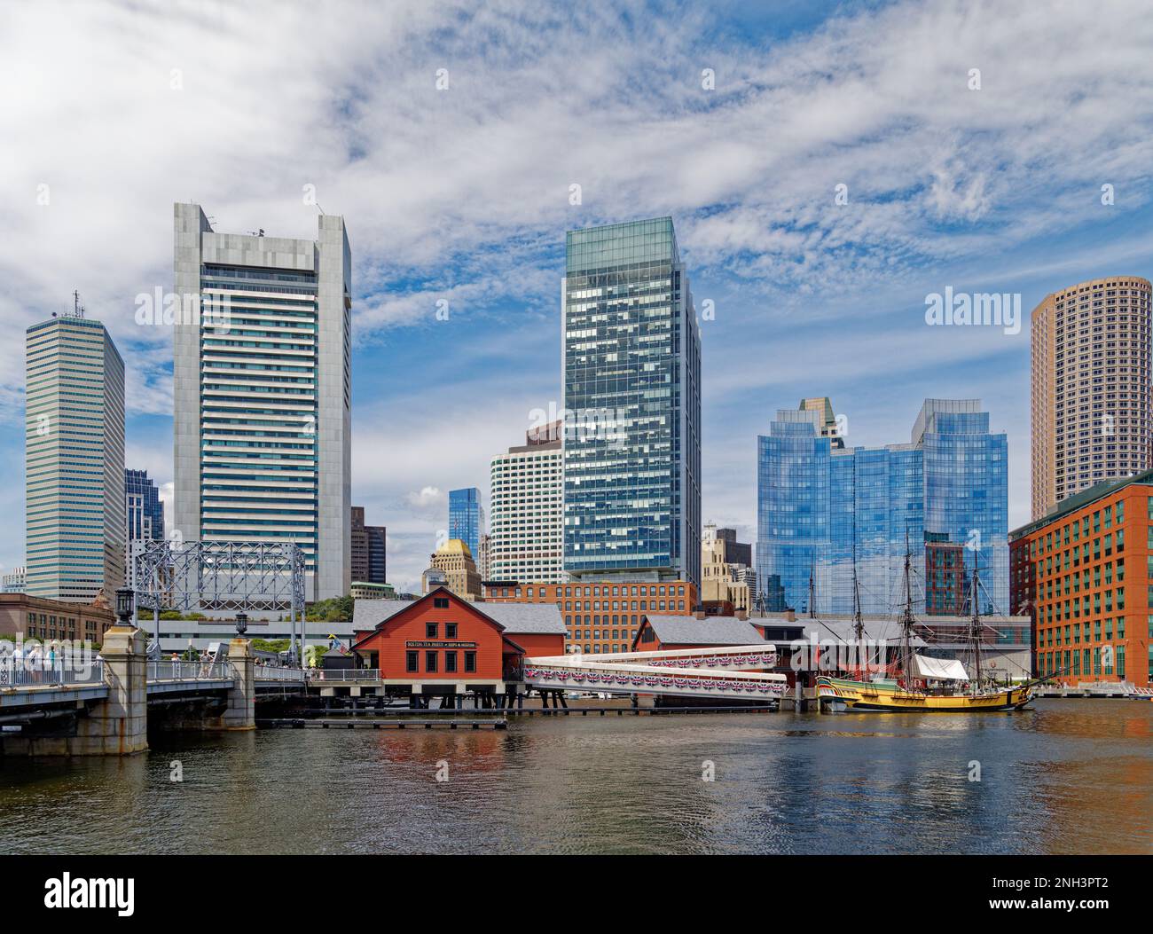 Fort Point Channel: Federal Reserve Bank, Boston Tea Party Ships ...