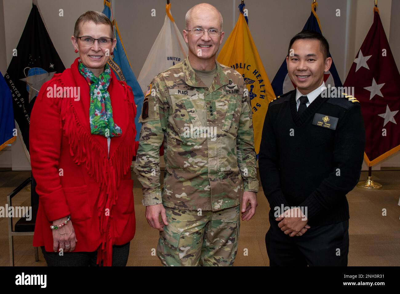 U.S. Army Lt. Gen. Ronald J. Place, DHA director, and his wife, Carol ...