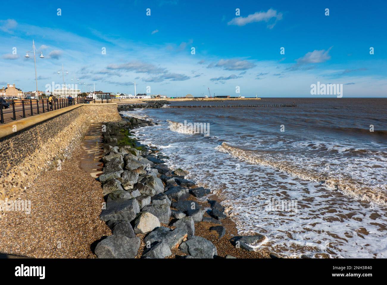 The Esplanade, Lowestoft Stock Photo - Alamy