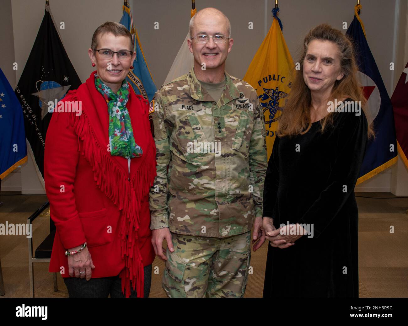 U.S. Army Lt. Gen. Ronald J. Place, DHA director, and his wife, Carol ...