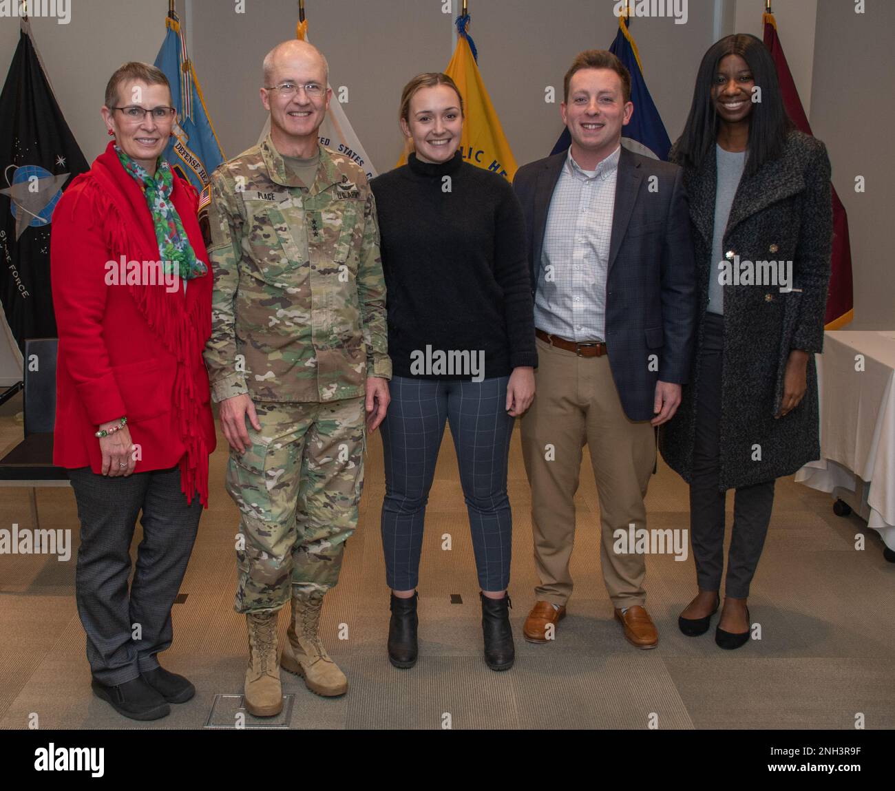 U.S. Army Lt. Gen. Ronald J. Place, DHA director, and his wife, Carol ...