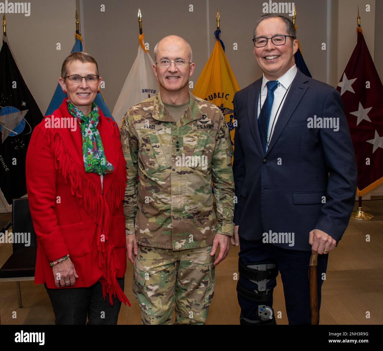 U.S. Army Lt. Gen. Ronald J. Place, DHA director, and his wife, Carol ...