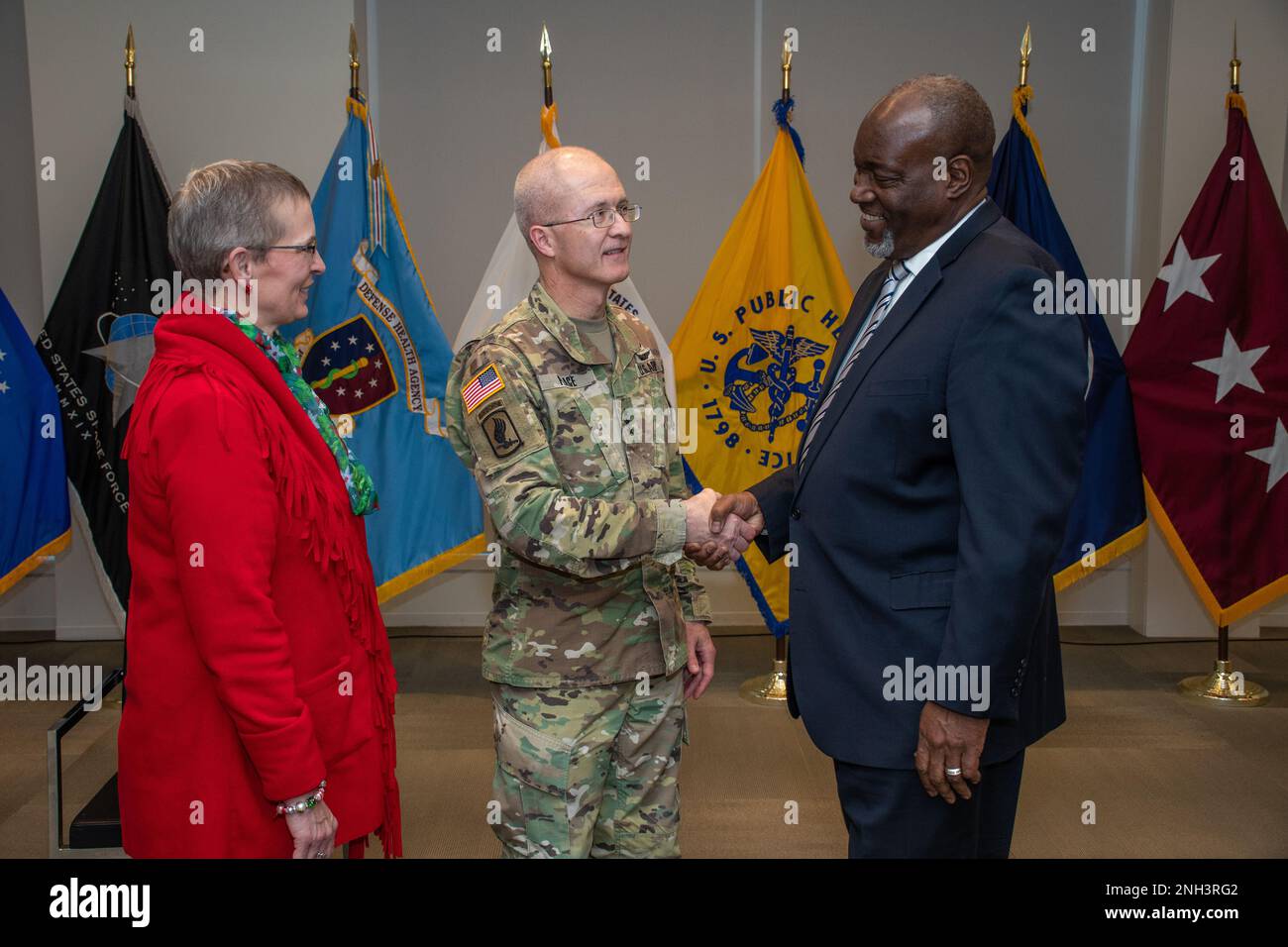 U.S. Army Lt. Gen. Ronald J. Place, DHA director, and his wife, Carol ...