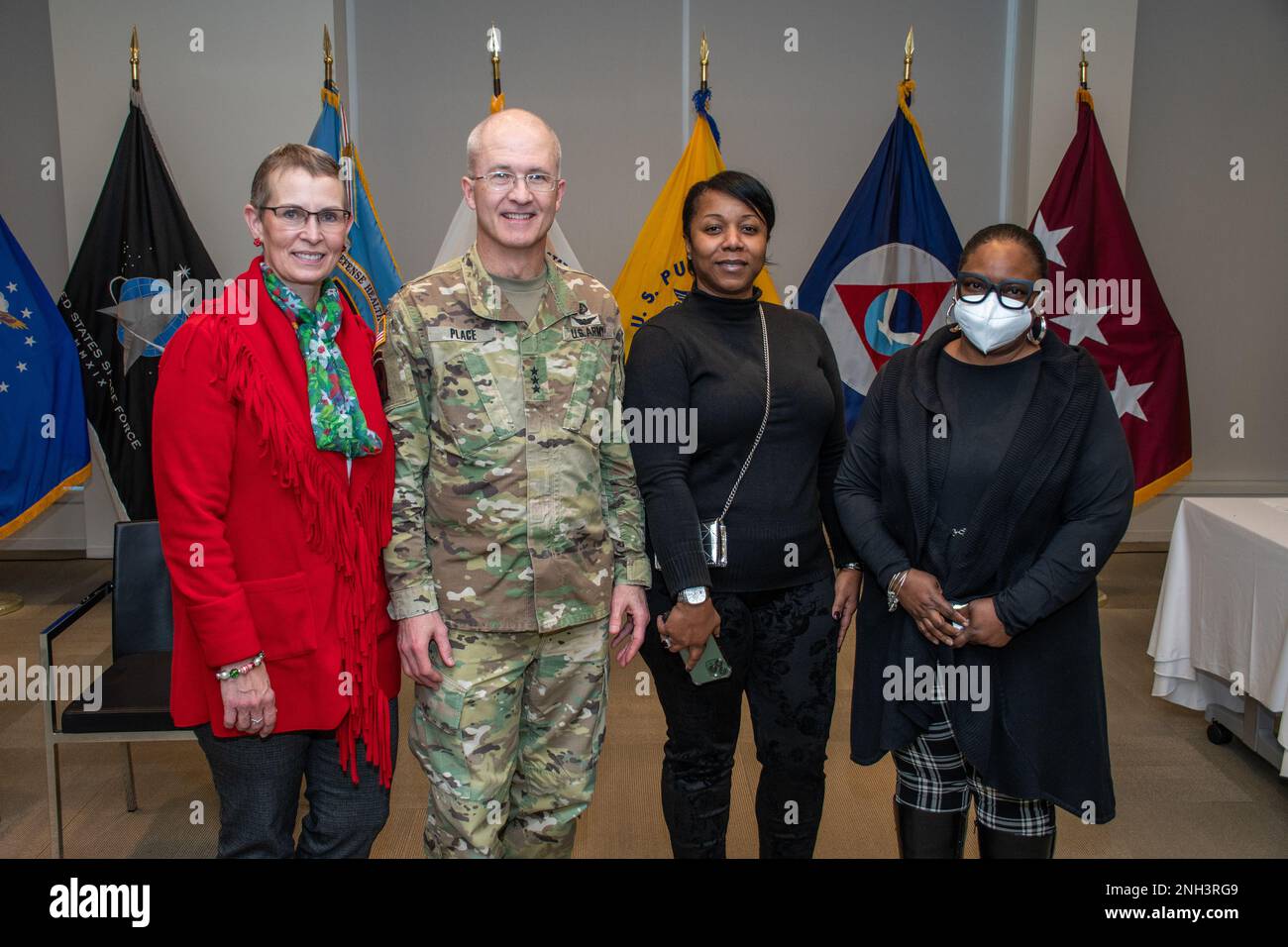 U.S. Army Lt. Gen. Ronald J. Place, DHA director, and his wife, Carol ...