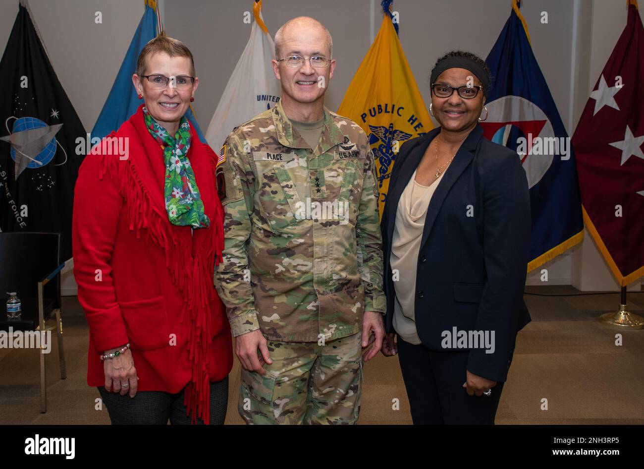 U.S. Army Lt. Gen. Ronald J. Place, DHA director, and his wife, Carol ...