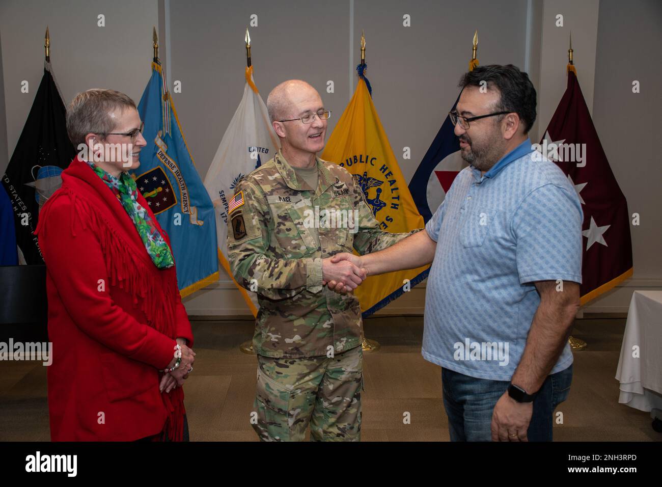 U.S. Army Lt. Gen. Ronald J. Place, DHA director, and his wife, Carol ...