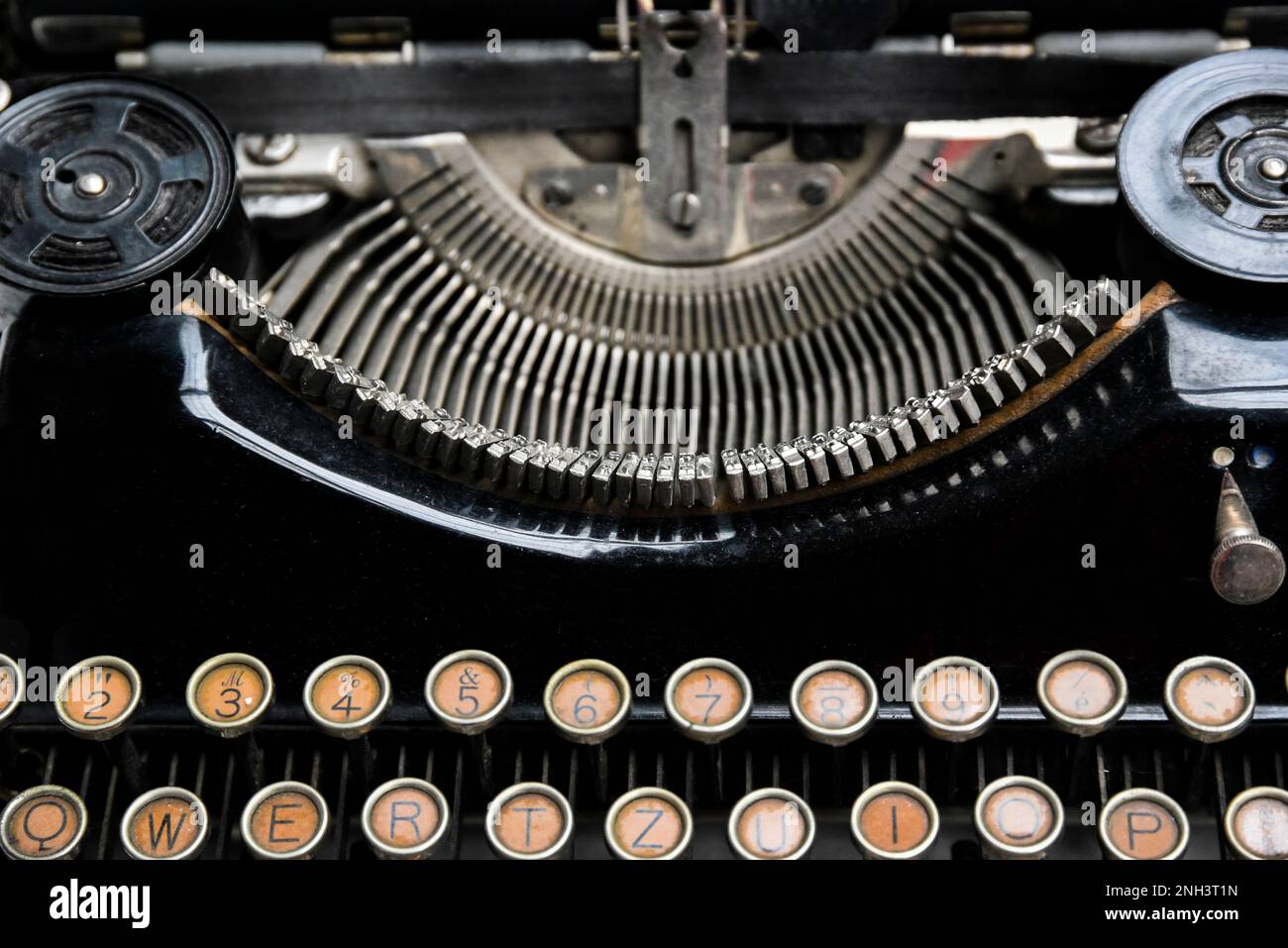 Very old typewriter, very well preserved Stock Photo - Alamy