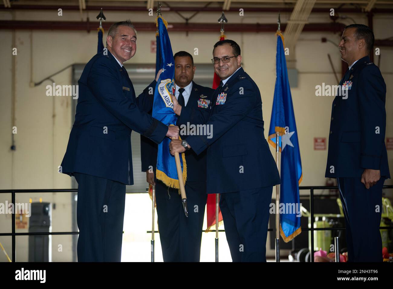 U.S. Air Force Humberto Pabon Jr., the outgoing 156th Wing commander ...