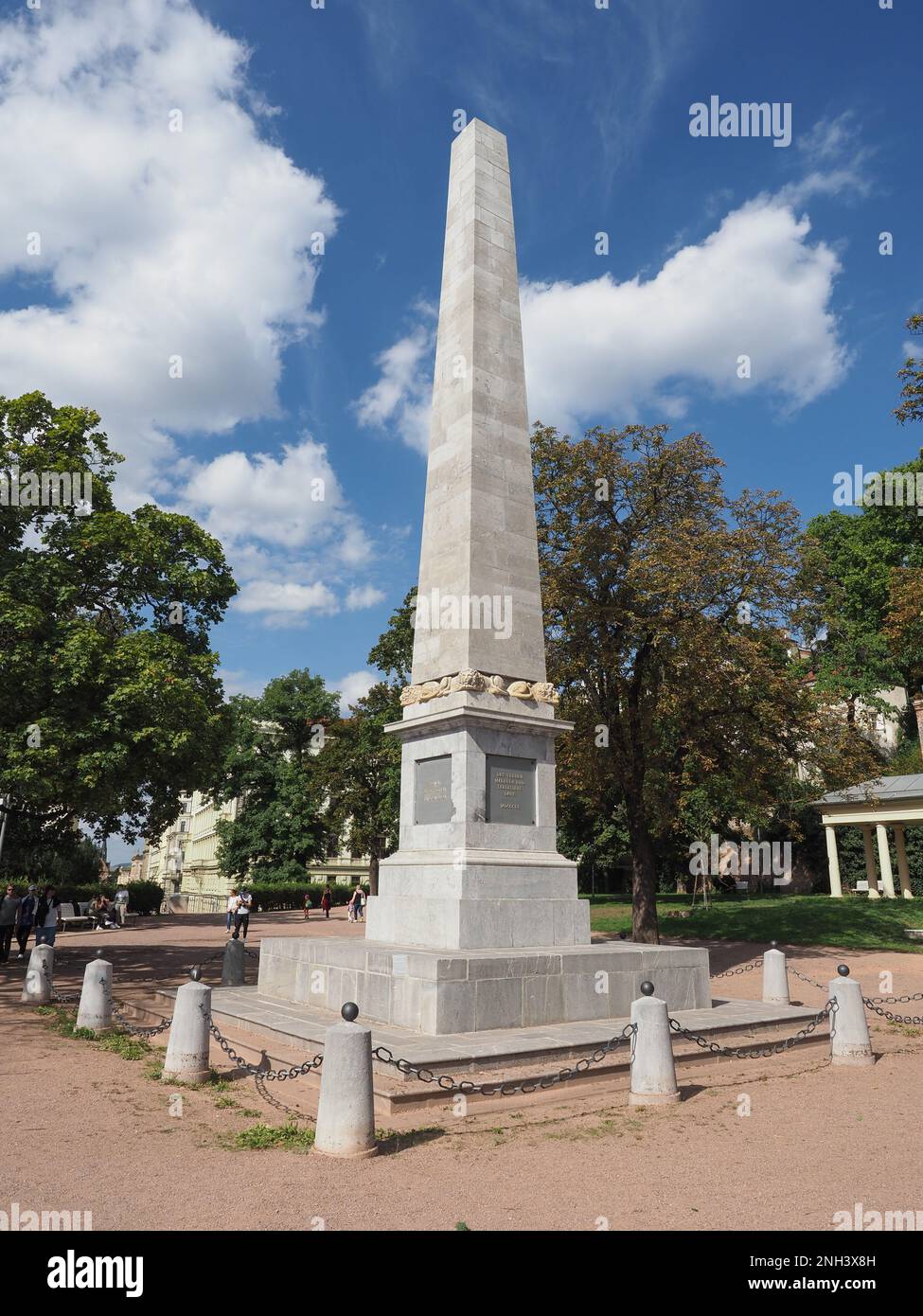 BRNO, CZECH REPUBLIC - CIRCA SEPTEMBER 2022: Obelisk unveiled in 1818 ...