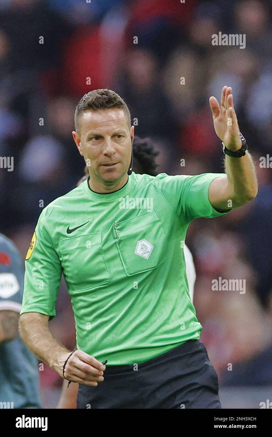 AMSTERDAM, 19-02-2023 , JohanCruyff Arena, season 2022 / 2023 , Dutch ...