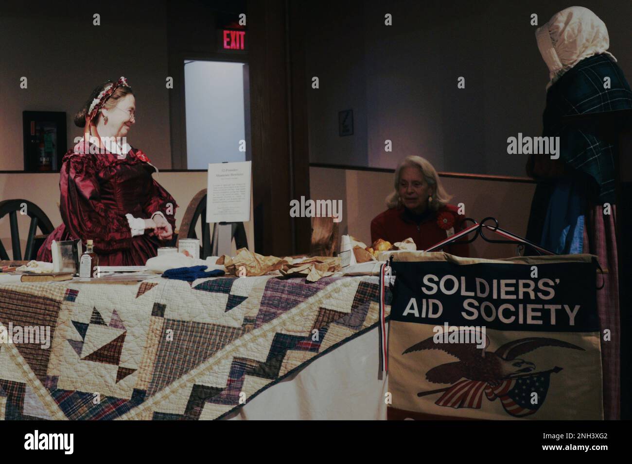 Rose Connolly of the Soldiers' Aid Society of Springfield, Ill ...