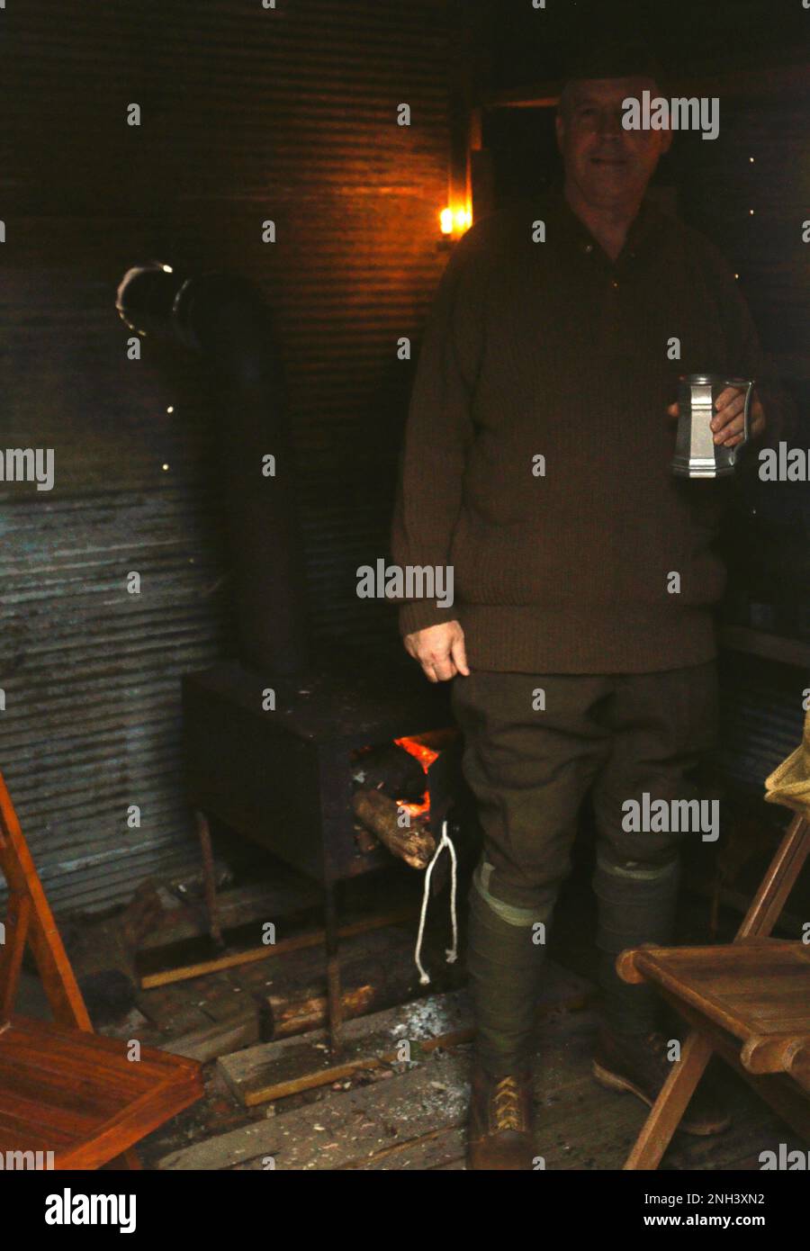 World War I Living Historian Darin Miller of Springfield, Ill., a ...