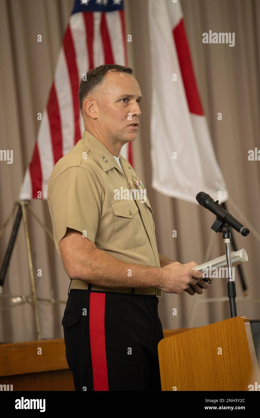 U.S. Marine Corps Maj. Gen. Eric Austin, commanding general, 1st Marine ...