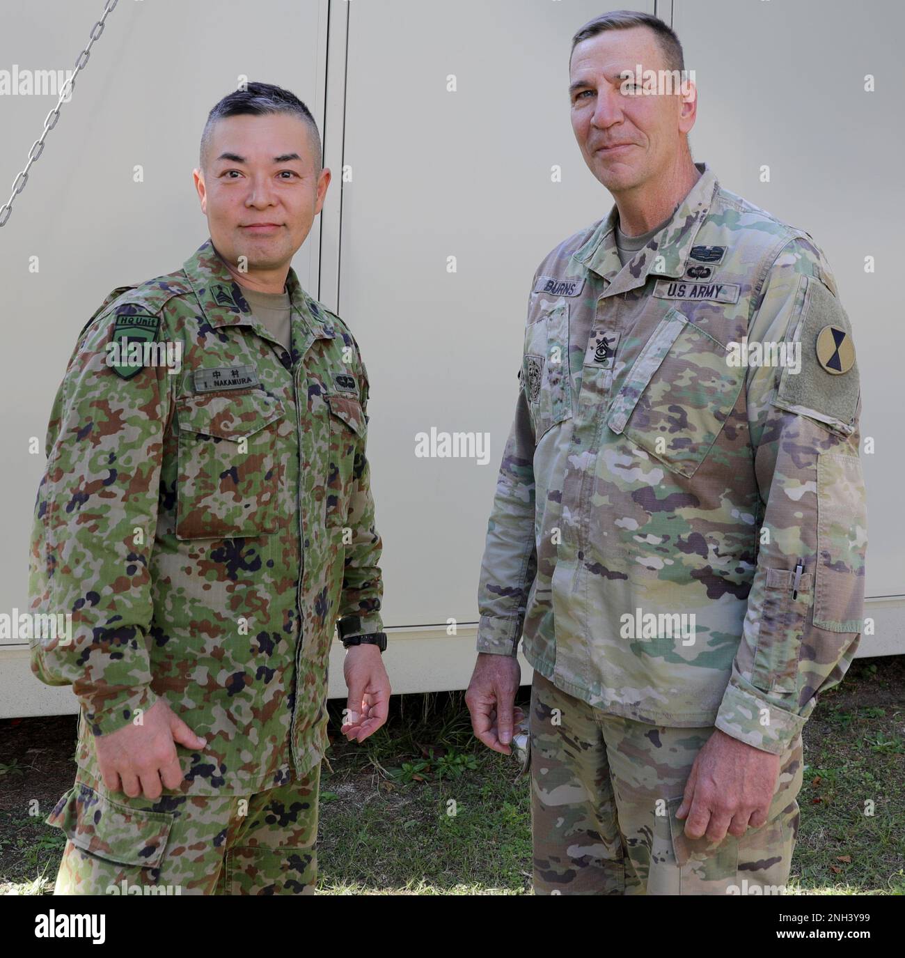 Command Sergeant Major Michael Burns, 7th Infantry Division Operations ...