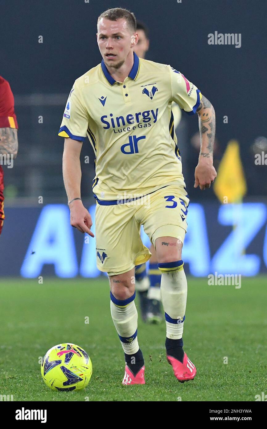 Stadio Olimpico, Rome, Italy. 19th Feb, 2023. Serie A football; Roma ...