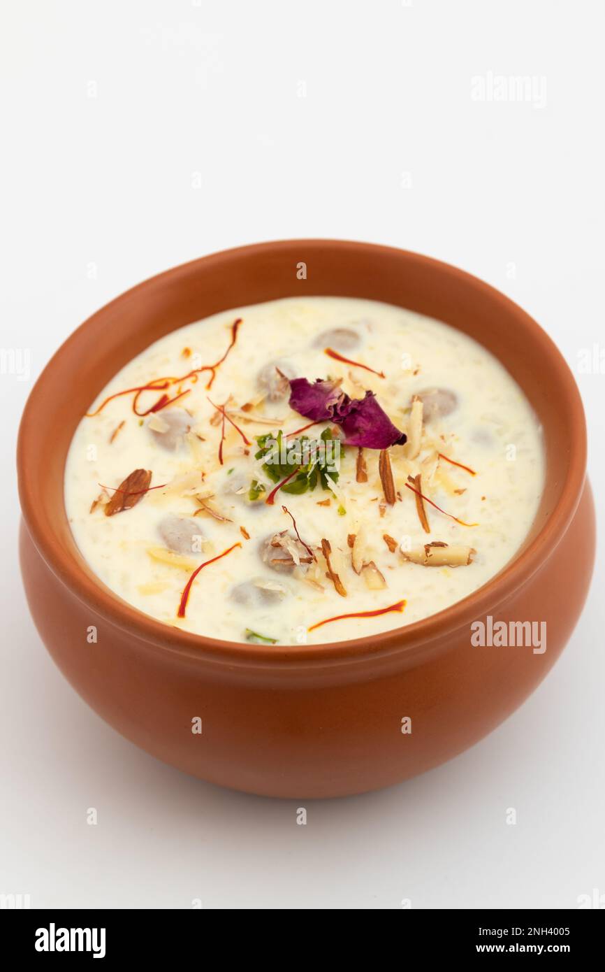 Creamy Rice Pudding Also Called Kheer, Payasam, Payesh, Khir Or ...