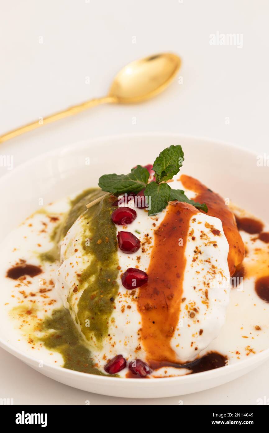 Dahi Bhalla Also Called Dahi Vada, Dahi Bhalle Or Dahi Bada Are Fried ...