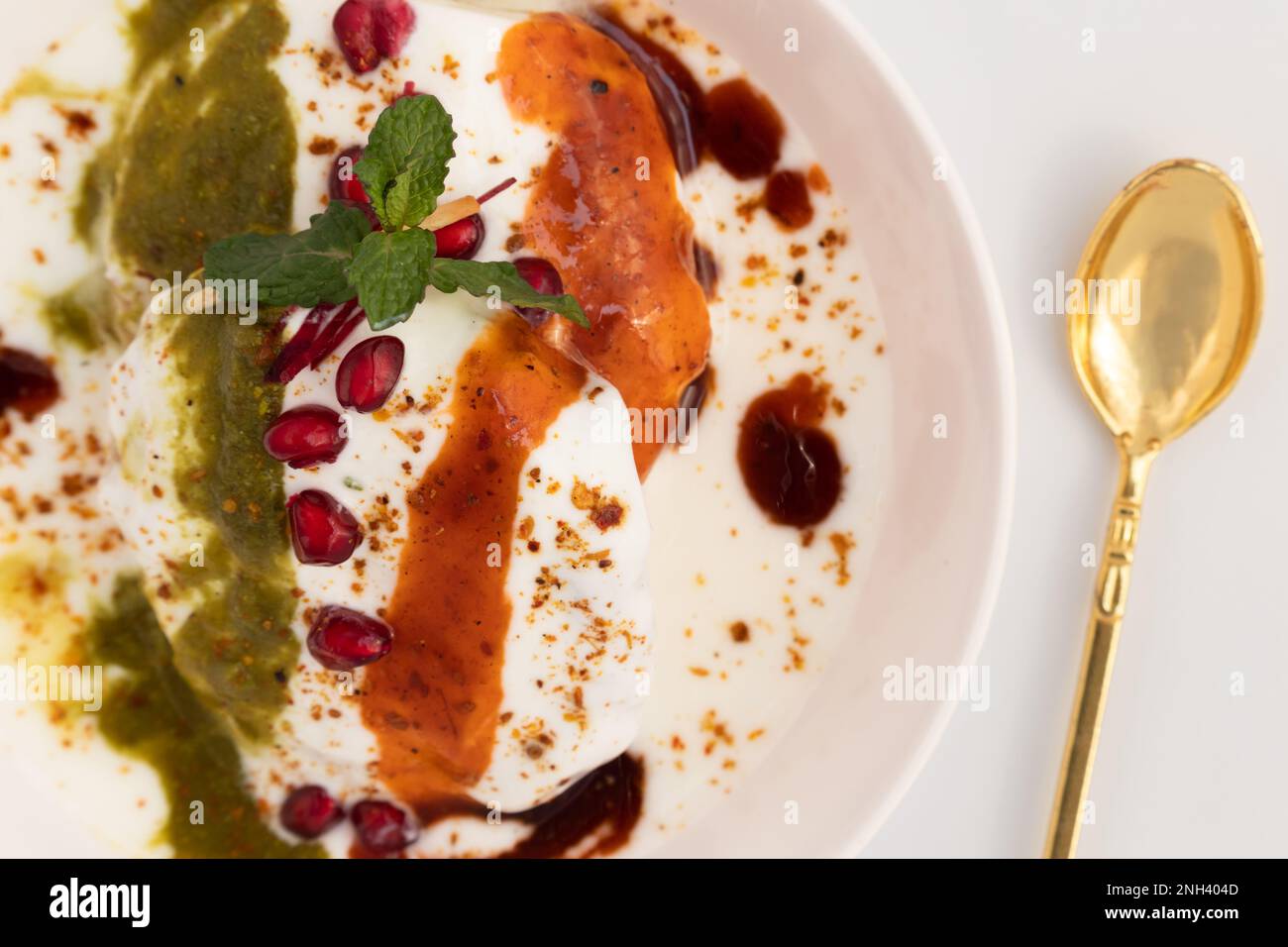 Dahi Bhalla Also Called Dahi Vada, Dahi Bhalle Or Dahi Bada Are Fried ...