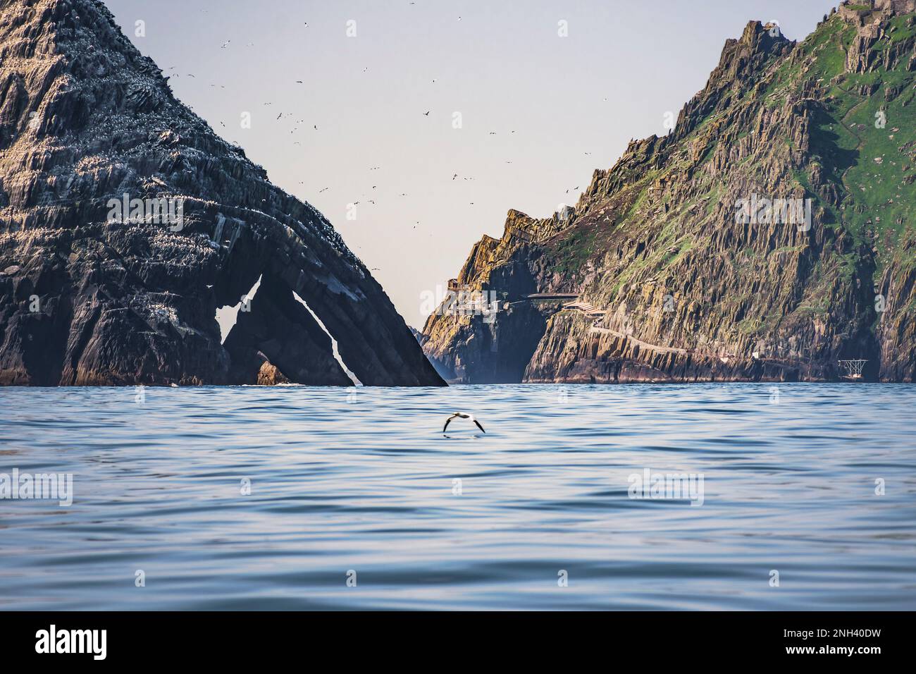 Skellig archipelago - Great and Little Skellig Islands in calm ...
