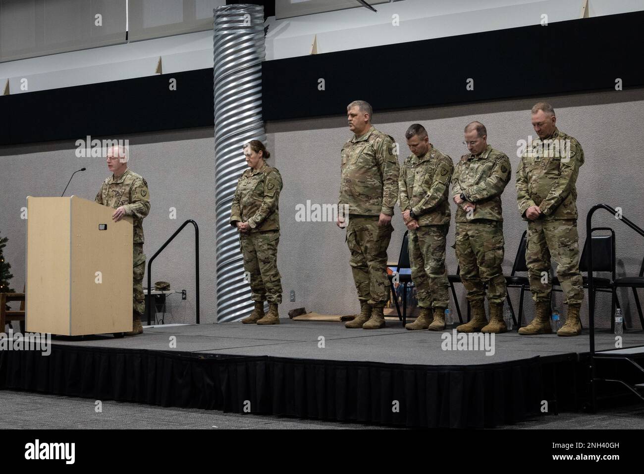 The official party for the Camp Ripley Garrison Commander change of ...