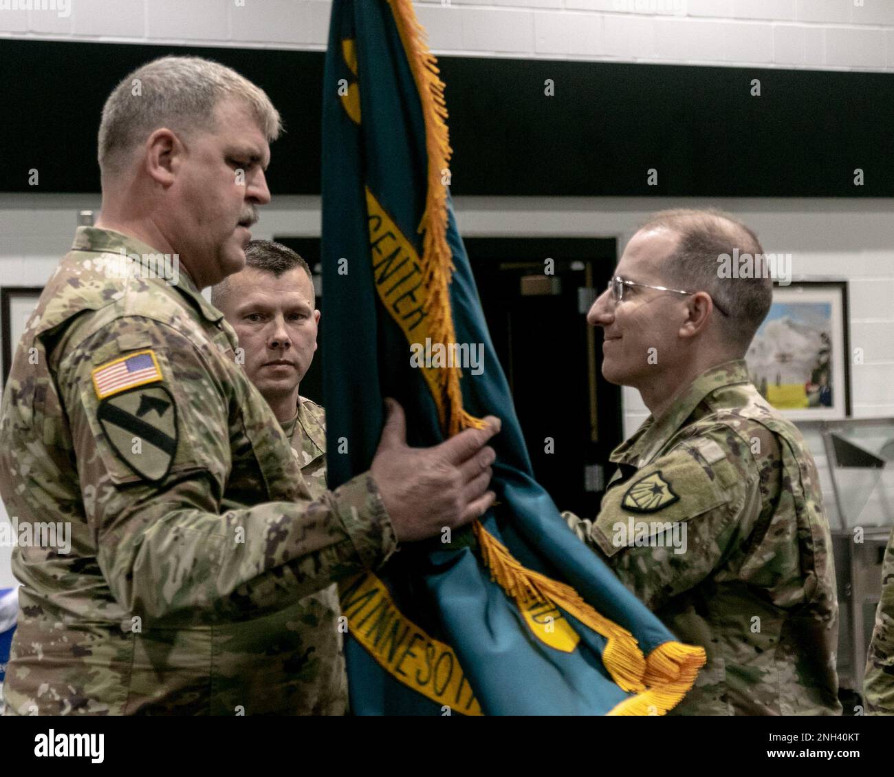 Camp Ripley outgoing garrison commander, Army Col. Joshua Simer ...