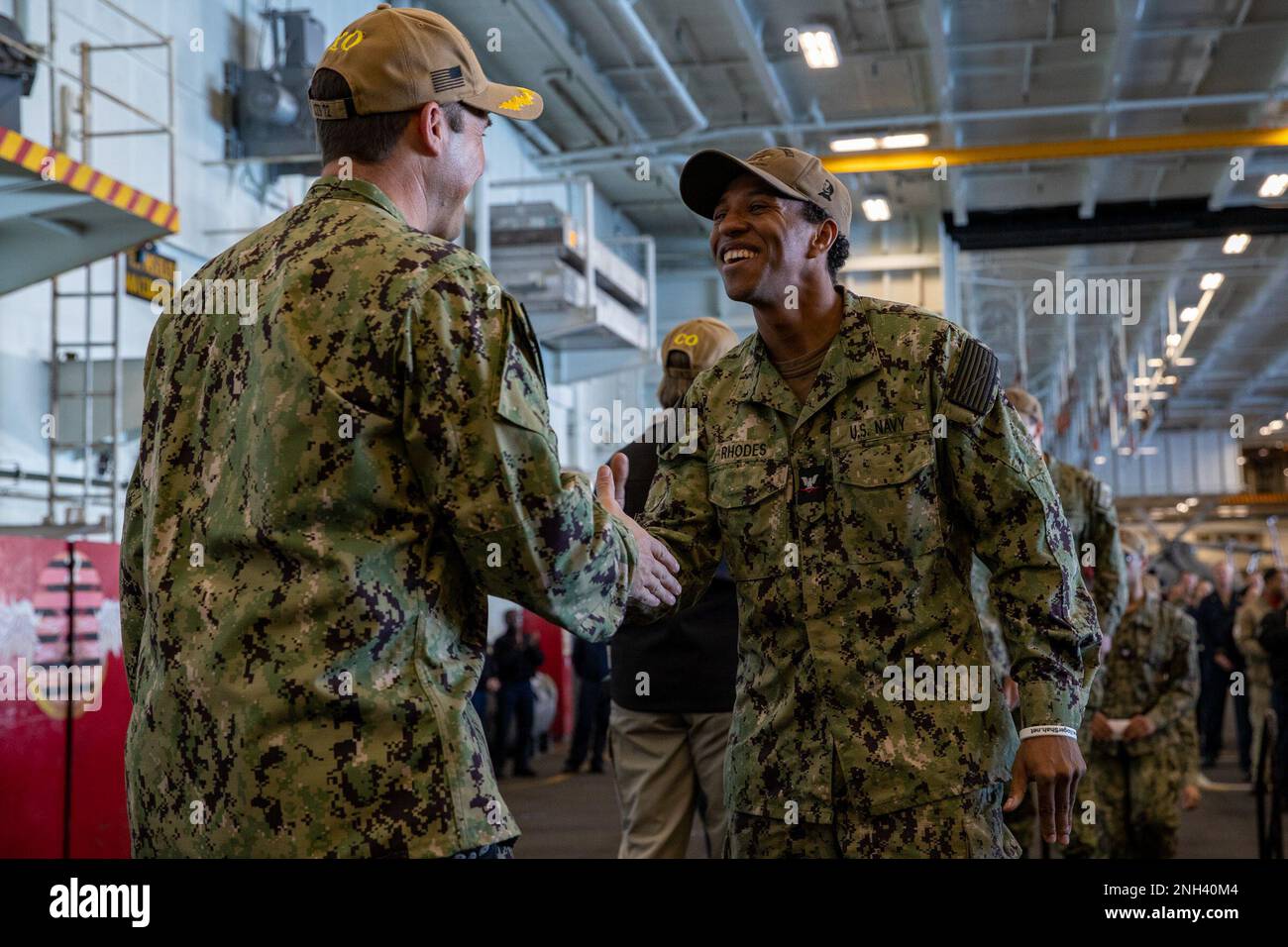 221210-N-DF558-1249 PACIFIC OCEAN (Dec. 10, 2022) Capt. Patrick Baker ...