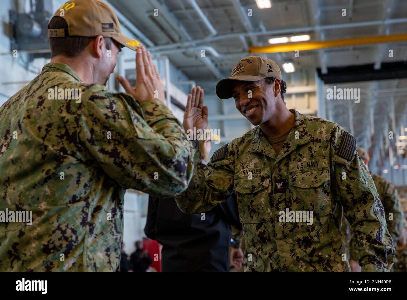 221210-N-DF558-1248 PACIFIC OCEAN (Dec. 10, 2022) Capt. Patrick Baker ...