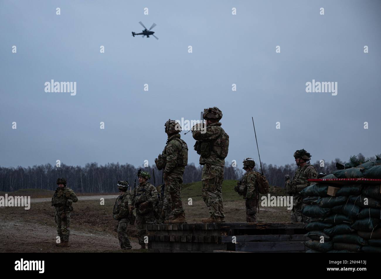 Soldiers assigned to the 1st Battalion, 26th Infantry Regiment, 2nd Brigade Combat Team, 101st ...