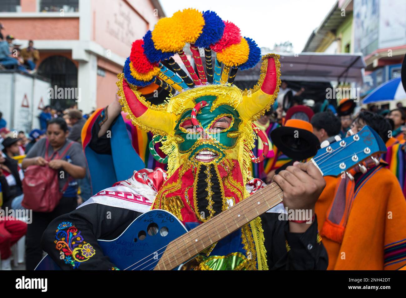 Guaranda, Ecuador. 19th Feb, 2023. The Carnival of Guaranda was ...