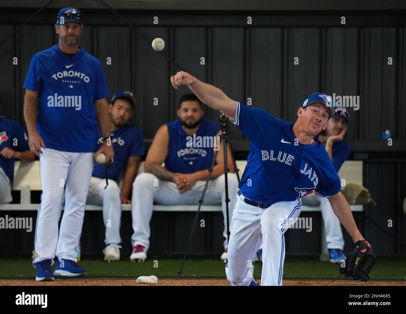 February 20, 2023, DUNEDIN, FL, UNITED STATES: Toronto Blue Jays ...