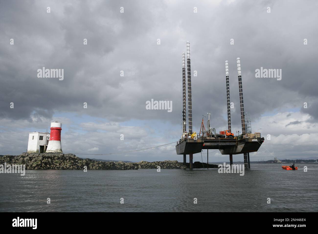 Beamer rock lighthouse hi-res stock photography and images - Alamy