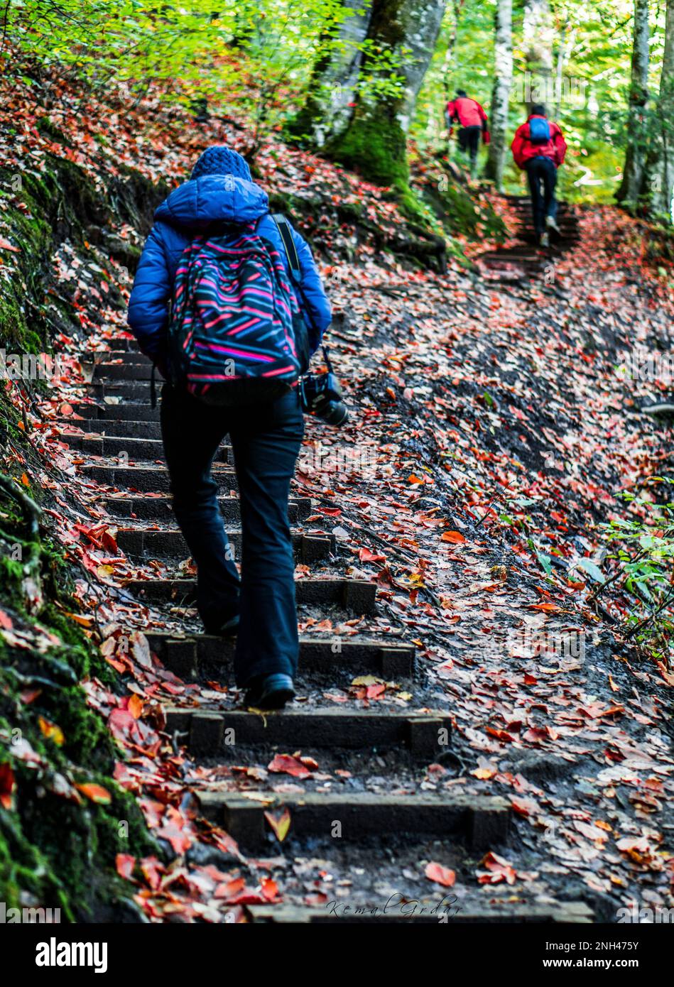 Group of people climbing stairs hi-res stock photography and images - Alamy