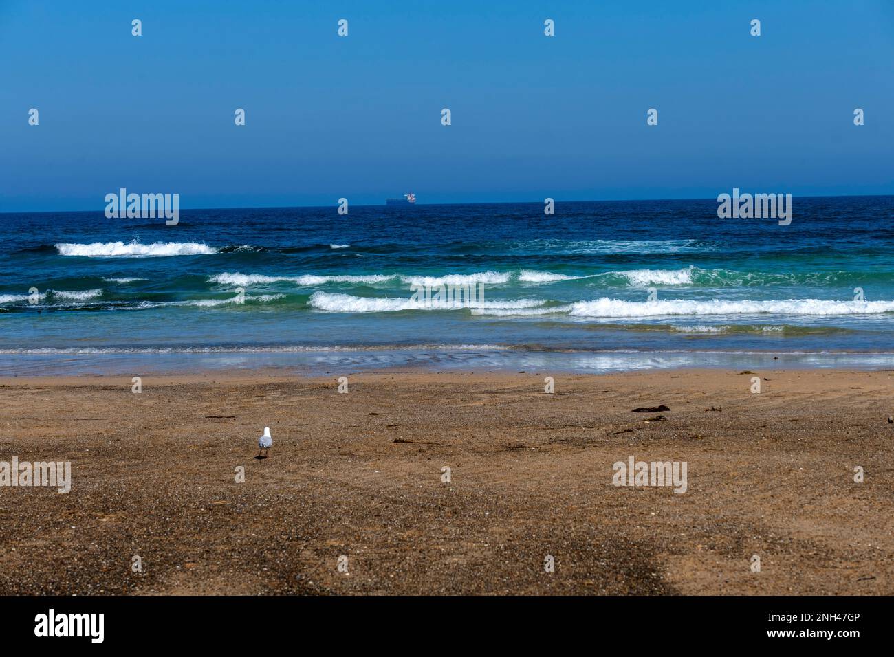 Low tide sea waves at Caves Beach NSW, Australia (Photo by Tara Chand ...