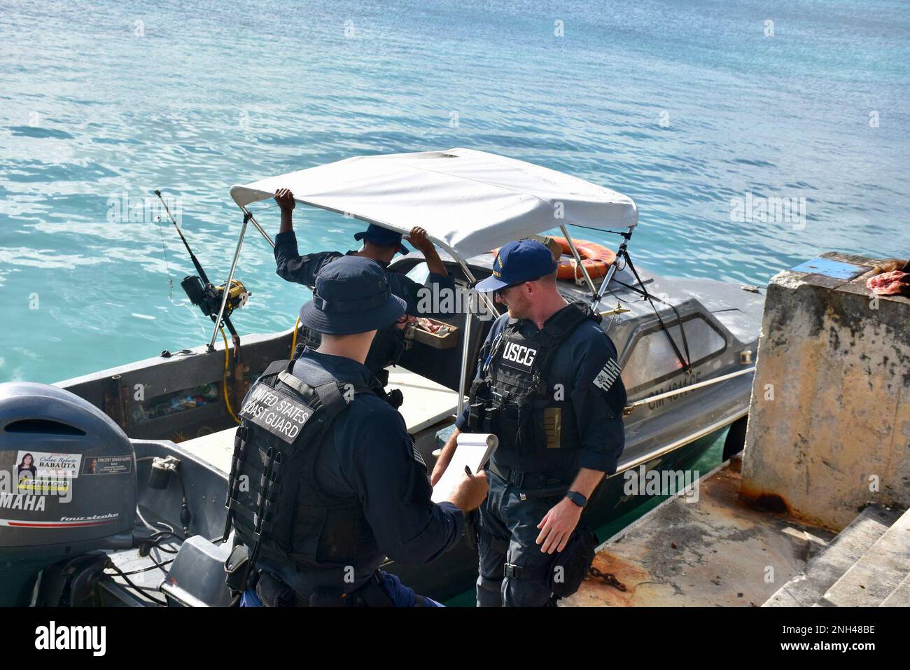 Maritime Safety and Security Team Honolulu boarding team personnel ...