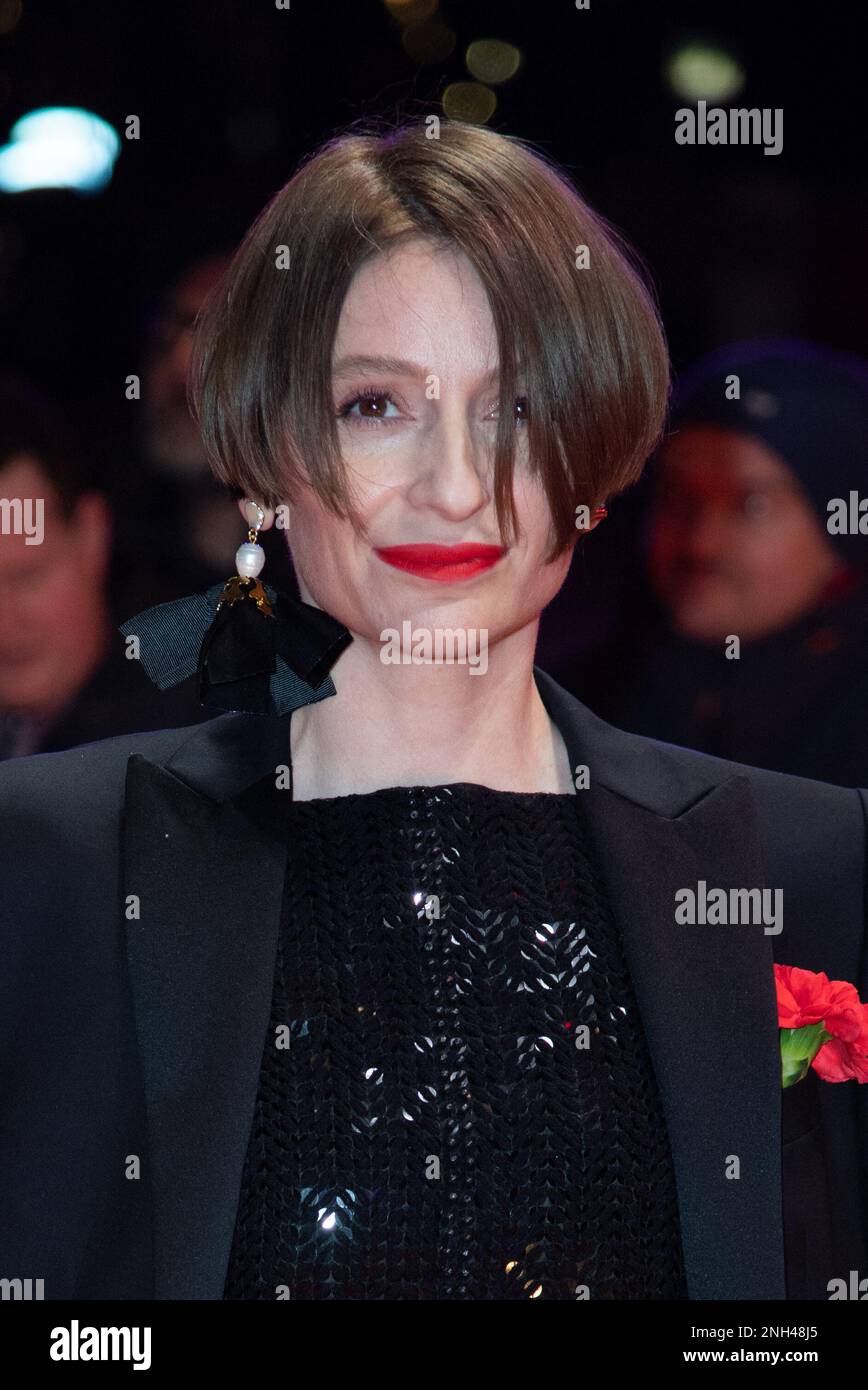 Judith State attending the Golda Premiere as part of the 73rd Berlin ...