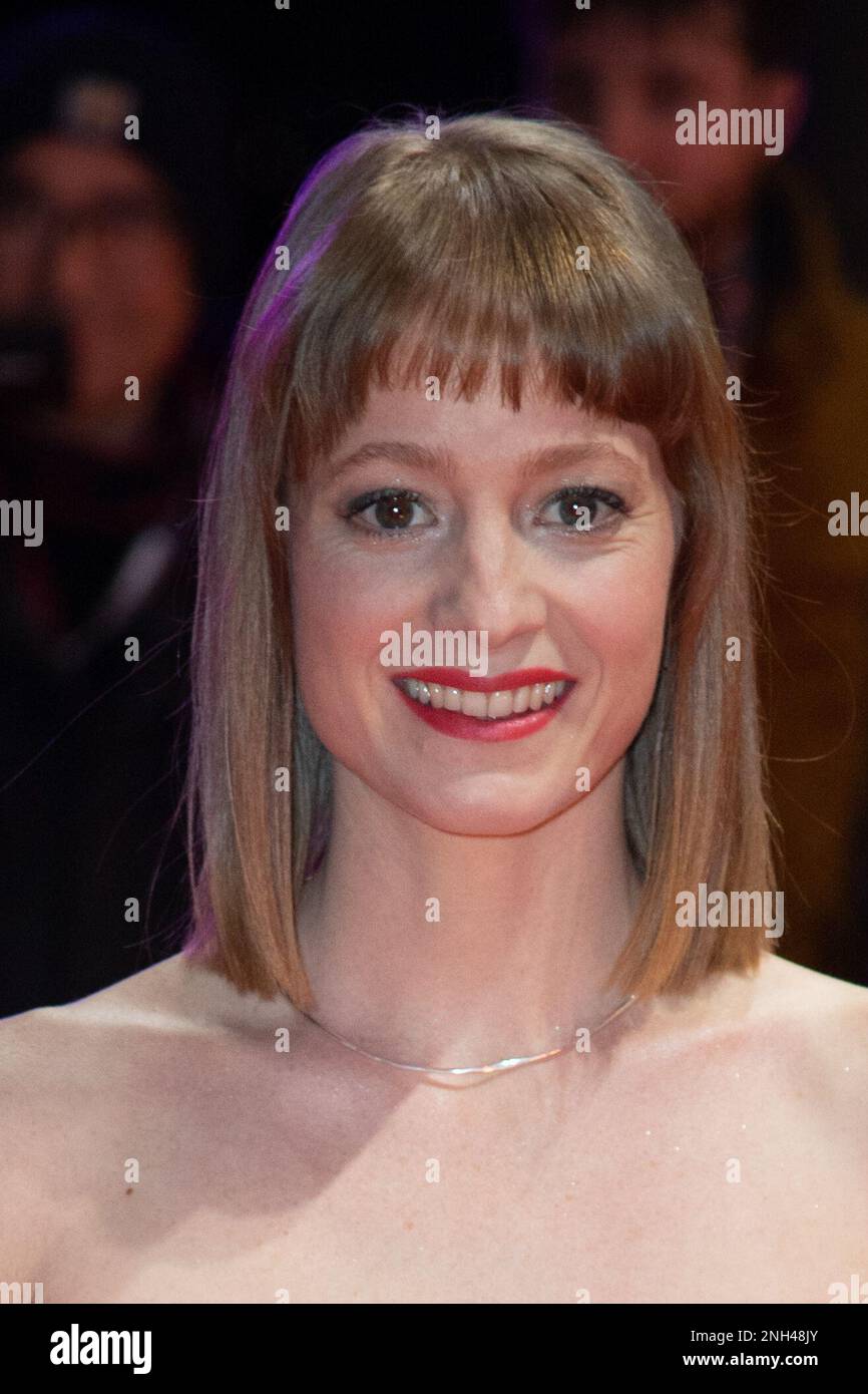Leonie Benesch attending the Golda Premiere as part of the 73rd Berlin ...