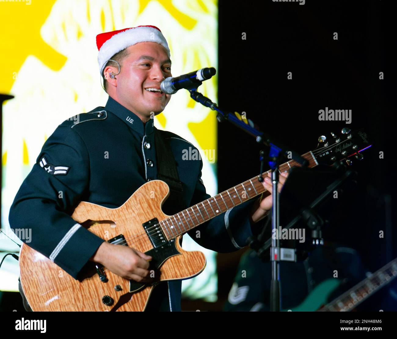 Airman 1st Class Chris Arellano, Air Force Band of Flight guitarist ...