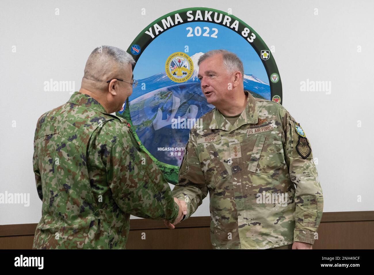 Lt. Gen. Tadao Maeda, Commanding General, Ground Component Command ...
