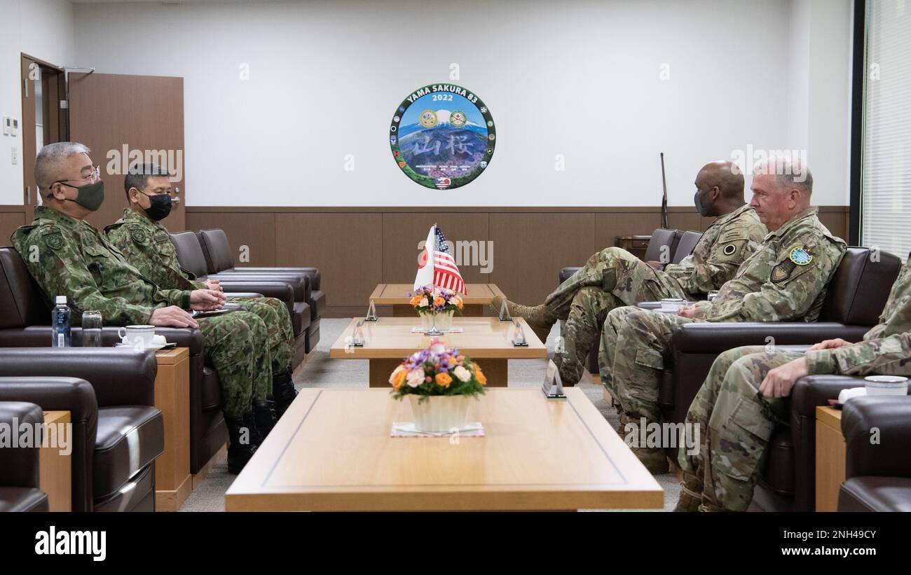 Lt. Gen. Tadao Maeda, Commanding General, Ground Component Command ...