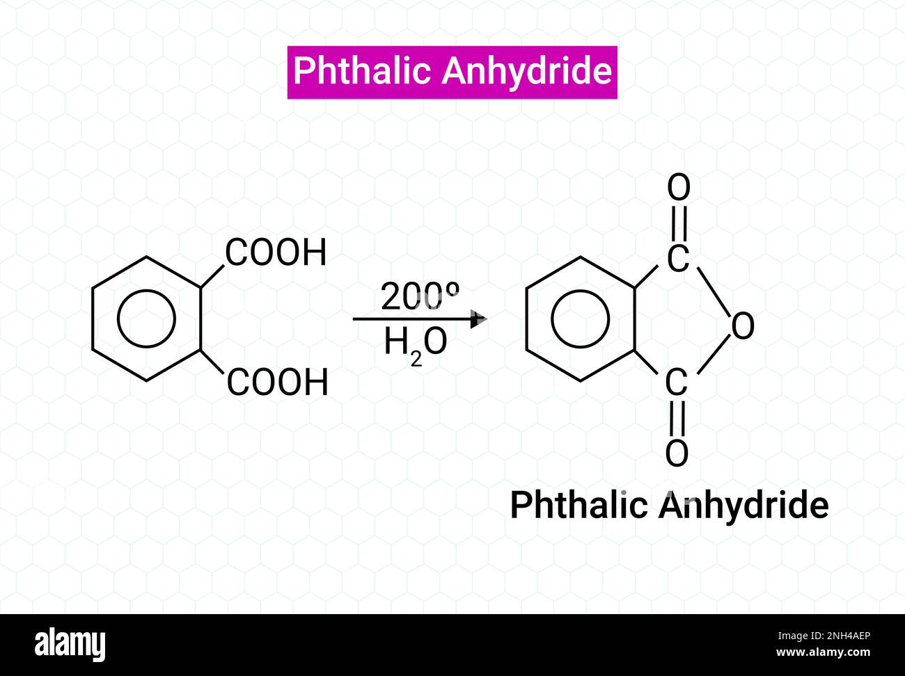 Chemical structure of Phthalic Anhydride Stock Vector Image & Art - Alamy
