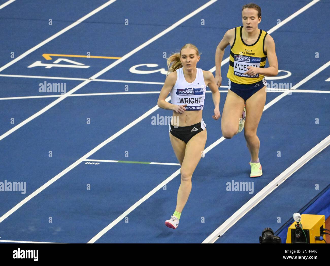 Birmingham, UK, 19 February 2023. Alice WRIGHT of Brighton Phoenix ...