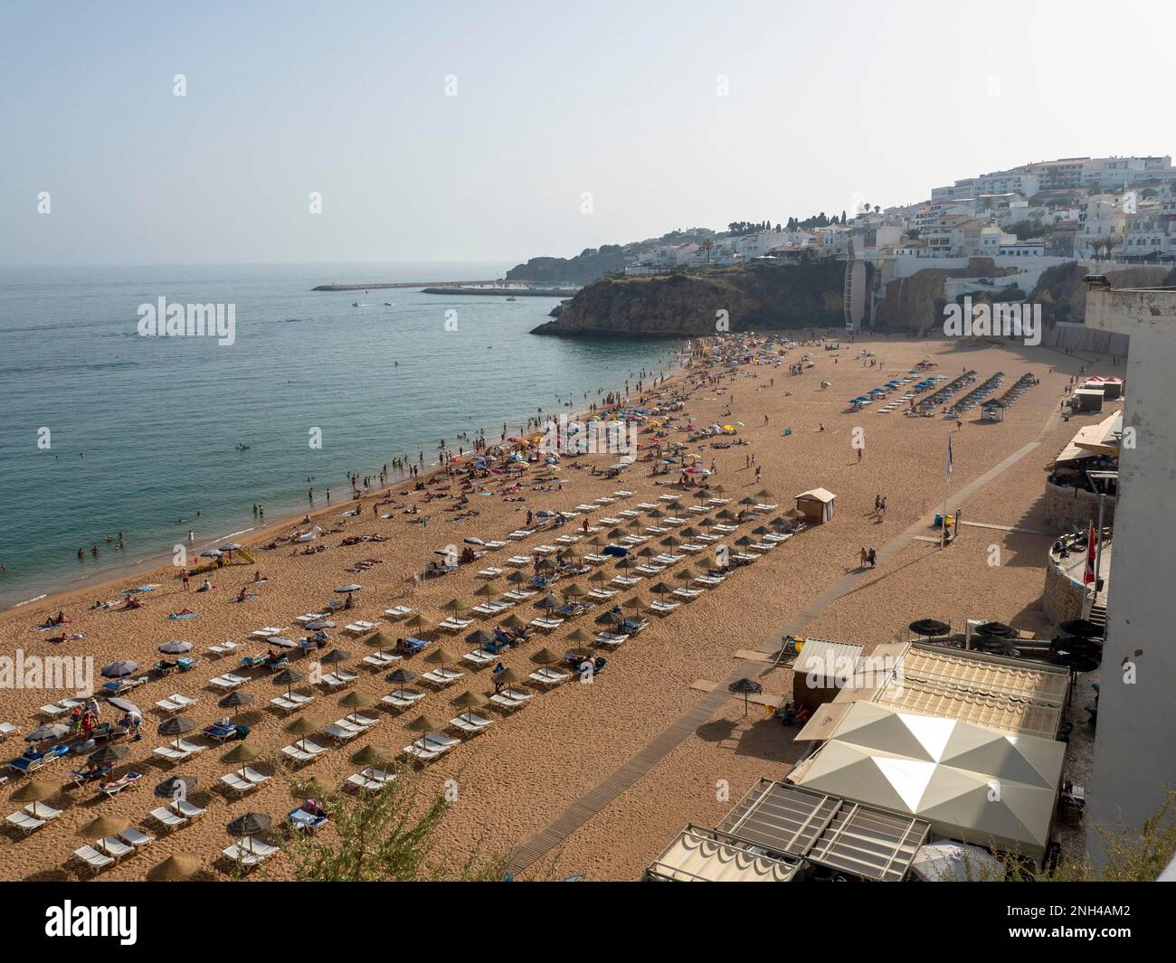 Portugal, Algarve, Albufeira, Praia dos Salgados Beach Stock Photo - Alamy